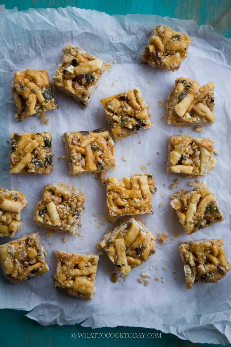 Easy Sachima (Shaqima / Chinese Soft Flour Cake)