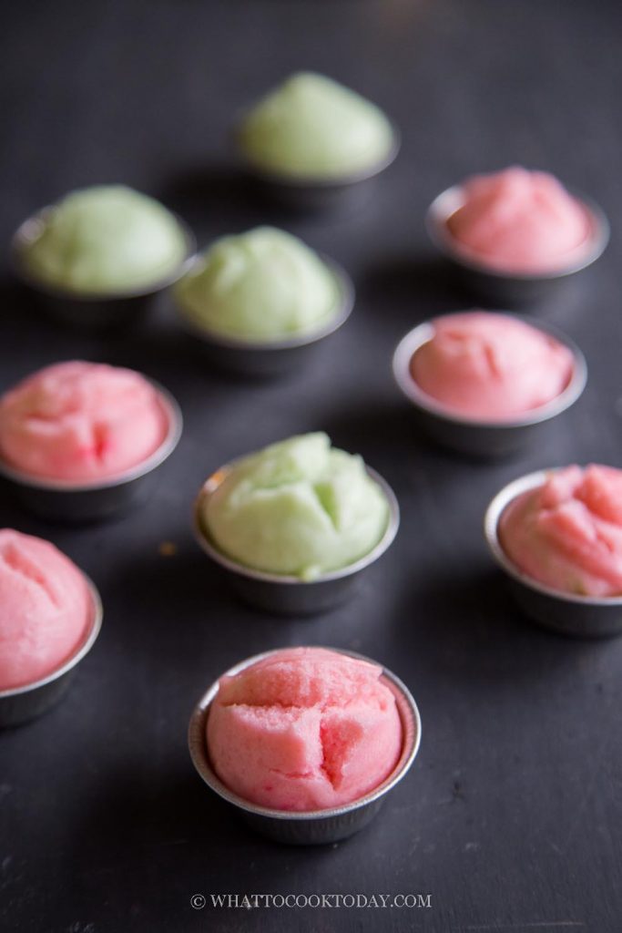 Easy Apam Beras / Apam Nasi (Malay Steamed Rice Cakes)