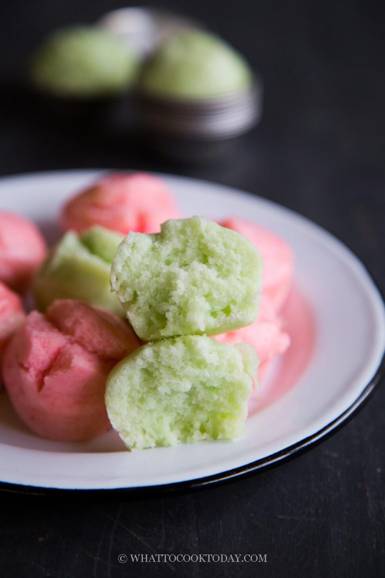 Easy Apam Beras / Apam Nasi (Malay Steamed Rice Cakes)