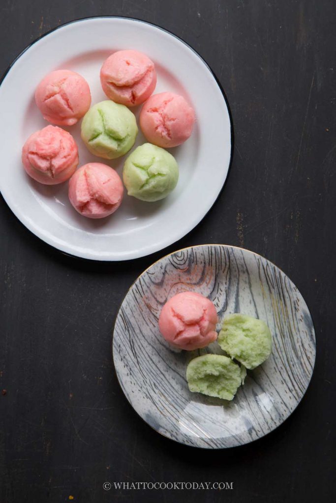 Easy Apam Beras / Apam Nasi (Malay Steamed Rice Cakes)