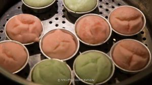 Easy Apam Beras / Apam Nasi (Malay Steamed Rice Cakes)