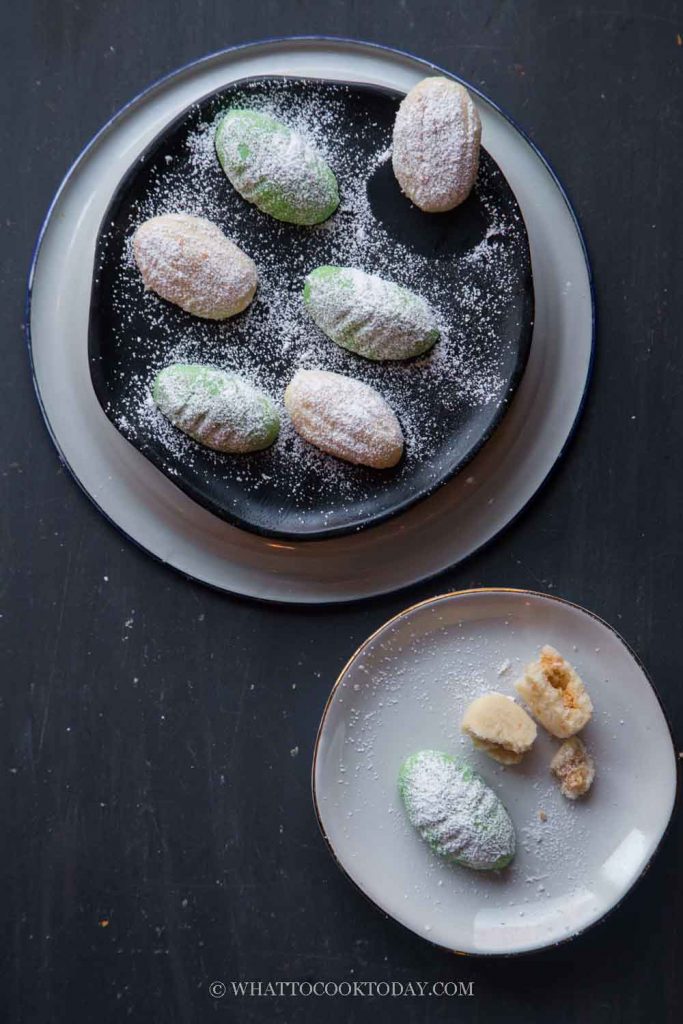 Kuih Makmur (Malay Peanut Pastry)
