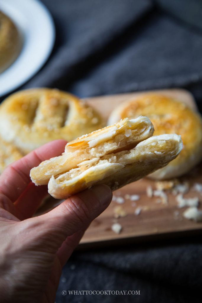 Lau Po Bing - Cantonese Wife Cake / Sweet Heart Pastry (老婆饼)