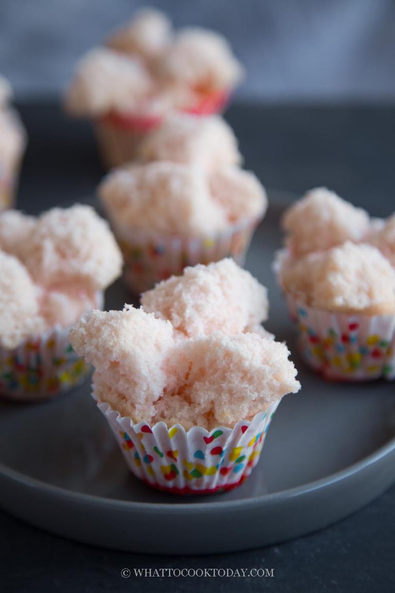 Easy Soft and Fluffy Rice Flour Huat Kueh (No Yeast, No ENO)