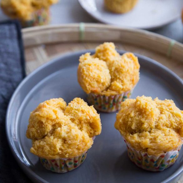 Pumpkin Huat Kueh /Moho Kueh (with yeast)