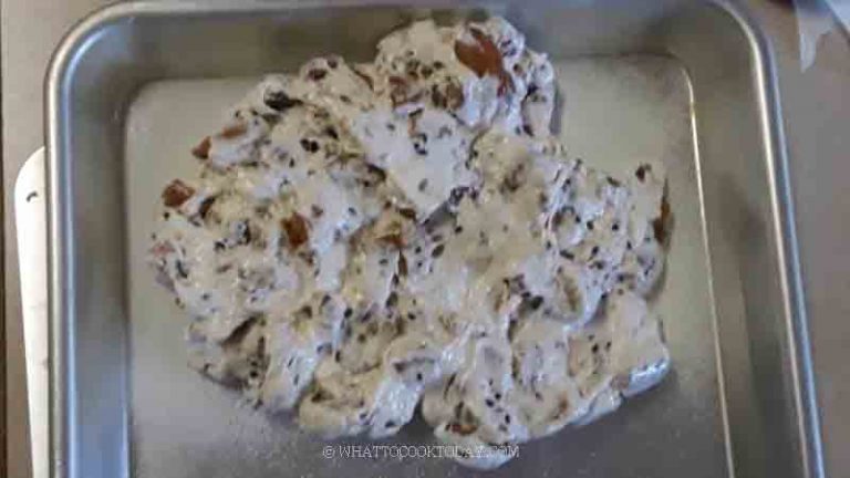 Easy Eggless Taiwanese Snowflake Crisp Milk Nougat (雪花酥)