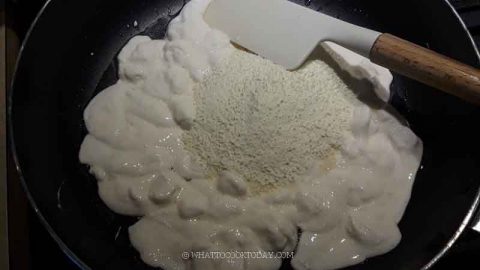 Easy Eggless Taiwanese Snowflake Crisp Milk Nougat (雪花酥)