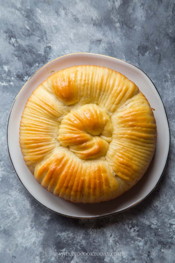 Wool Roll Milk Bread with Char Siu Filling (Tangzhong method)