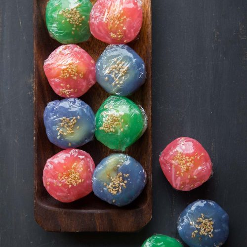 Banh Xu Xe - Banh Phu The (Vietnamese Tapioca and Mung Bean Cake)