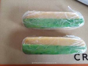 Easy Pandan Checkerboard Cookies (Biskut Dam)