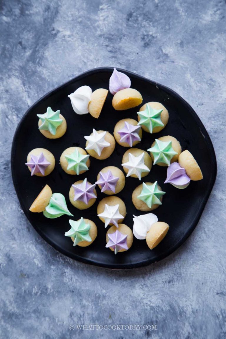 Easy Iced Gems Biscuits / Fancy Gems Biscuits (Kue Monas)