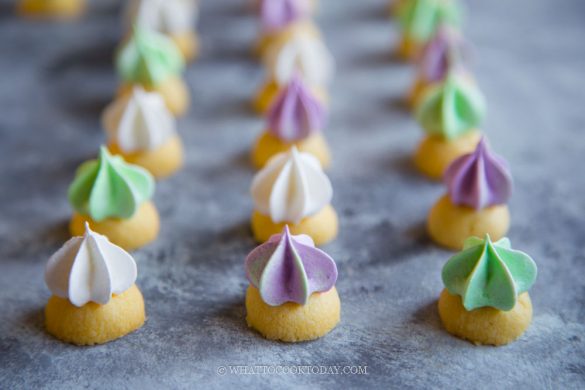 Easy Iced Gems Biscuits / Fancy Gems Biscuits (Kue Monas)