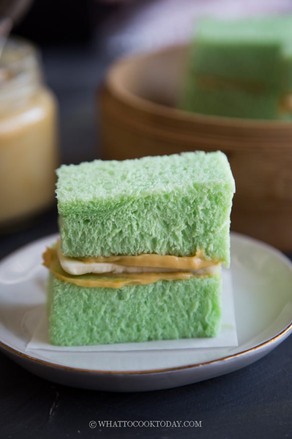 Steamed Bread with Kaya Jam