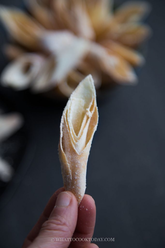 Easy Kuih Batang Buruk (Crispy Sweet Spring Roll Snack)