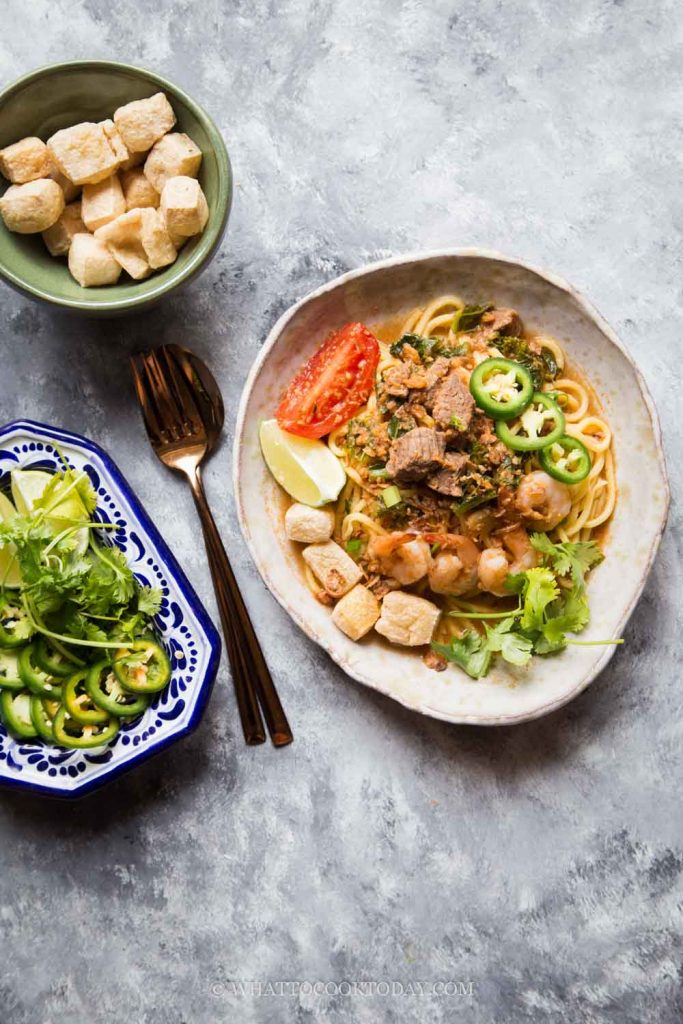 Mee Bandung Muar (Malaysian Bandung Noodles)