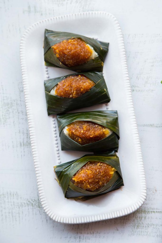 How To Make Nyonya Pulut Inti (Pressure cooker or stove-top)