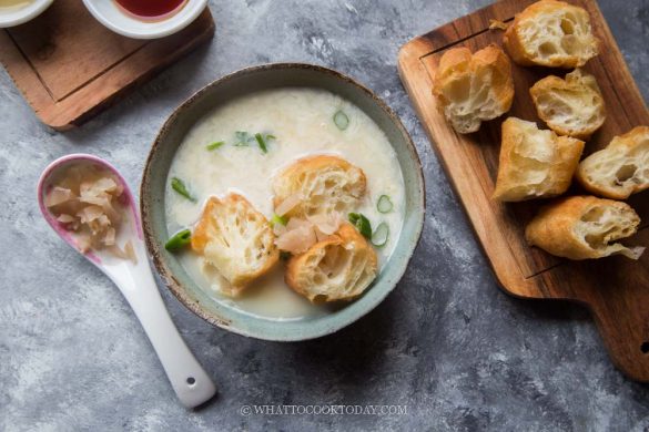 Taiwanese Savory Soy Milk Soup (Xian Dou Jiang)