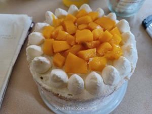 How To Make Mango Sponge Layer Cream Cake