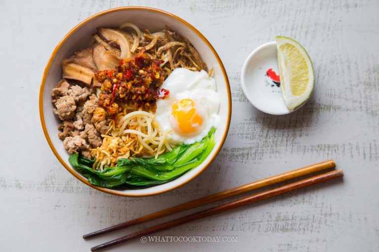 Homemade KL Dry Chili Pan Mee (Chili Ban Mian)