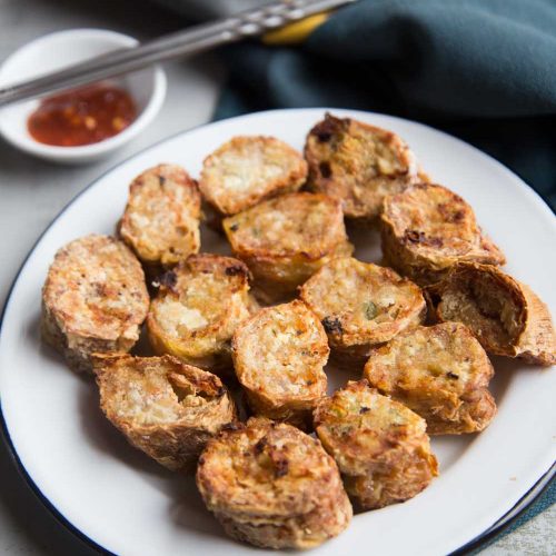 Hei Zho / Hae Zhor / Hekeng Udang (Teochew Crispy Prawn Rolls)