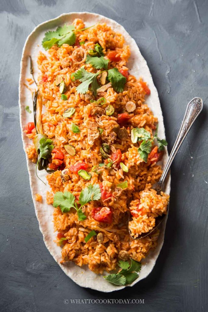 Easy Malay Tomato Rice (Nasi Tomato)