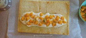 Soft Fluffy Mango Cream Swiss Roll Cake