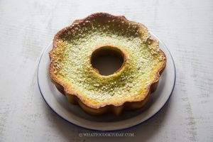 Easy Kuih Bakar Pandan / Kuih Bakar Kemboja