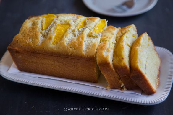 Mango Butter Cake / Kek Mentega (Whole-Egg Method)