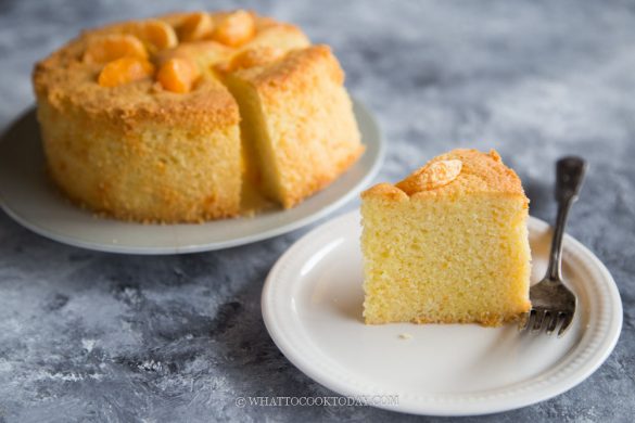 Mandarin Orange Butter Cake (No Egg Separation)