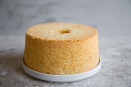 Soft and Fluffy Tofu Chiffon Cake
