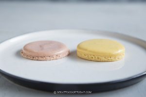 French Macarons with Taro Buttercream (French Method)