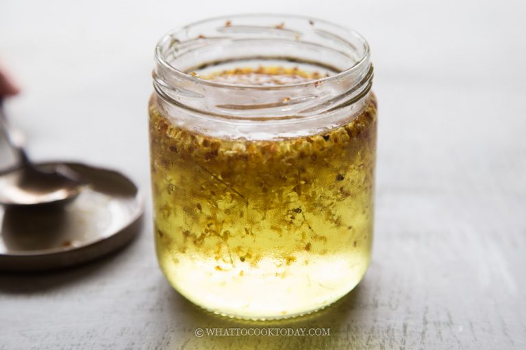 How To Make Simple Osmanthus Syrup