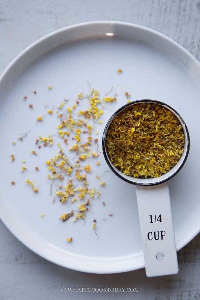 How To Make Simple Osmanthus Syrup