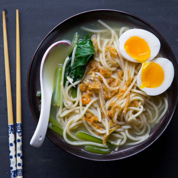 Singapore Lor Mee / Hokkien Lor Mee (Braised Noodles)