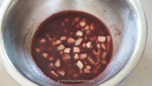 How To Make Tub Tim Grob (Thai Red Ruby Dessert)