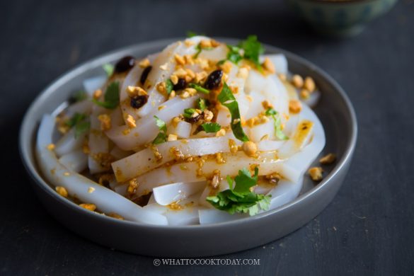 Liang Fen - 凉粉 (Cold Spicy Mung Bean Jelly Noodle)