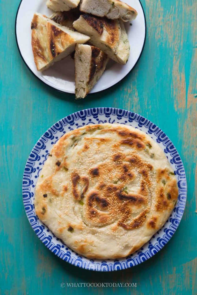 Shanghai Yeasted Scallion Pancake/Flatbread