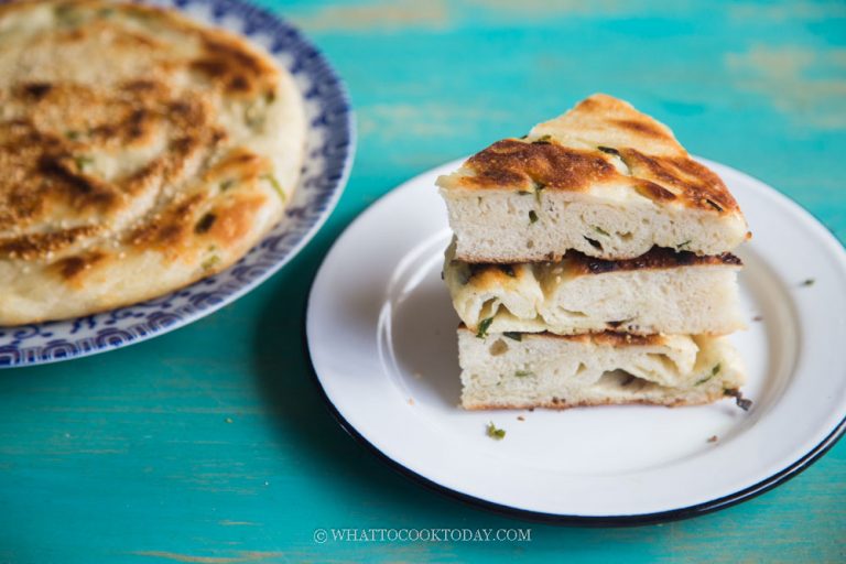 Shanghai Yeasted Scallion Pancake/Flatbread