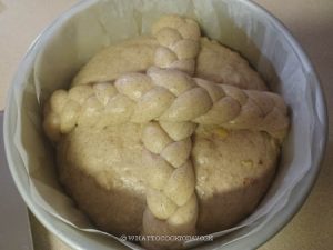 Christopsomo (Greek Christmas Bread with Walnuts)