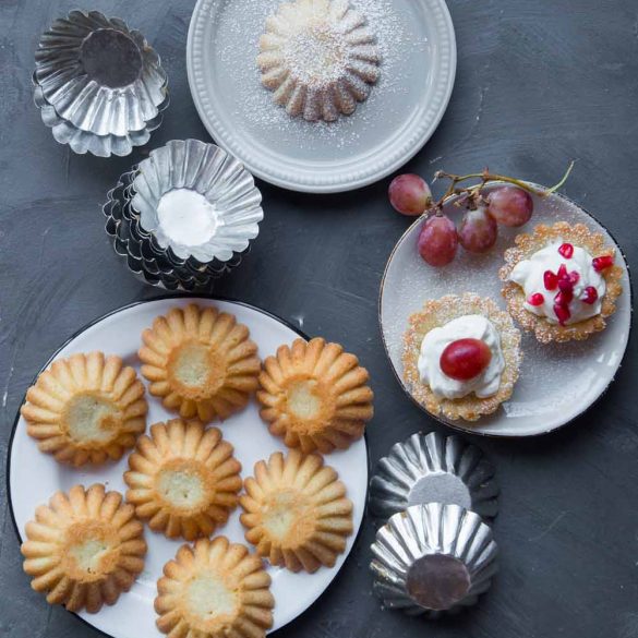 Sandbakkels (Norwegian Sugar Cookies/Sand Tarts)
