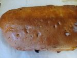 Easy Stollen with Chocolate Chips and Marzipan (Christstollen)