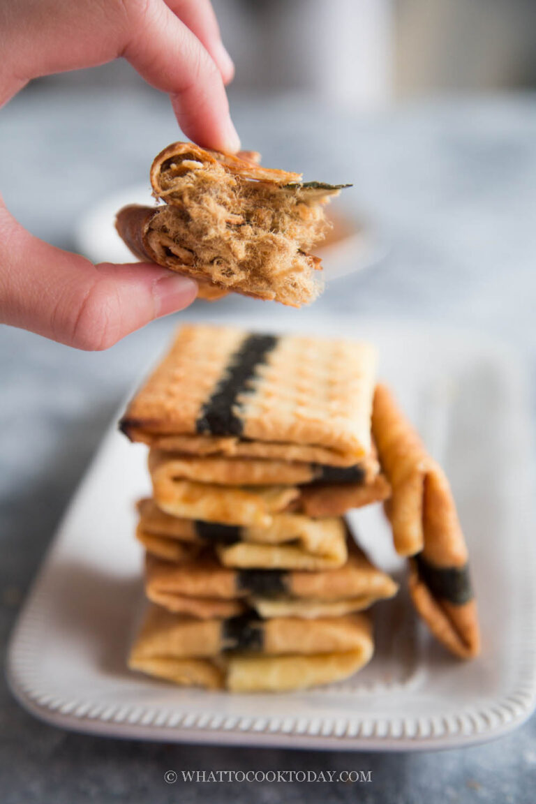 Macau Phoenix Egg Rolls (with Seaweed and Pork Floss)