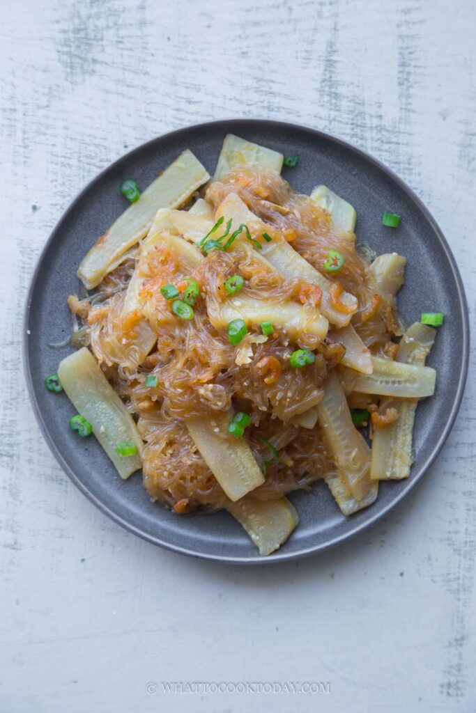 Stir-fried Hairy Gourd with Tang Hoon