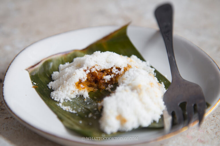 How To Make Kueh Tutu / Putu Piring (Without Tutu Mold)