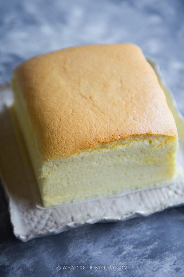 Taiwanese Cream Cheese Castella Cake