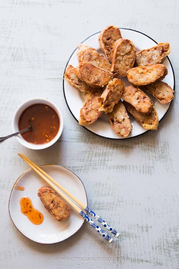 Teochew Guang Jiang (Vegetarian Bean Curd Rolls)