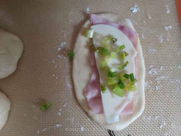 Chinese Bakery-Style Ham and Cheese Buns (with Poolish)