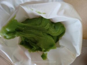 Pandan Choux Au Craquelin (with Coconut Pastry Cream)