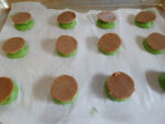 Pandan Choux Au Craquelin (with Coconut Pastry Cream)