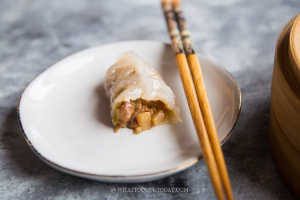 Teochew Dumplings / Chiu Chow Fen Guo / Fun kor (潮州粉果)